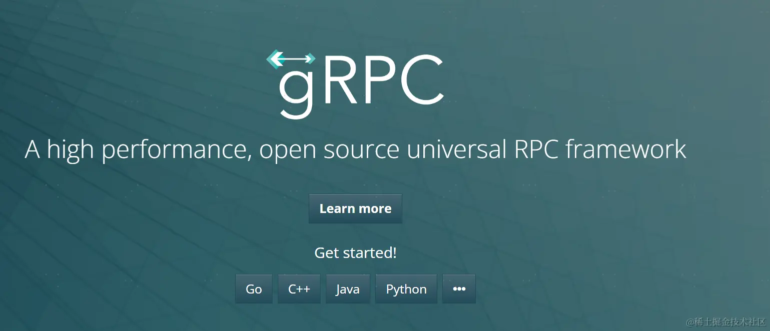 gRPC入门教程gRPC 一、gRPC 的基本概念 gRPC 简介 gRPC 是 Google 开源的一个高性能的 RP - 掘金