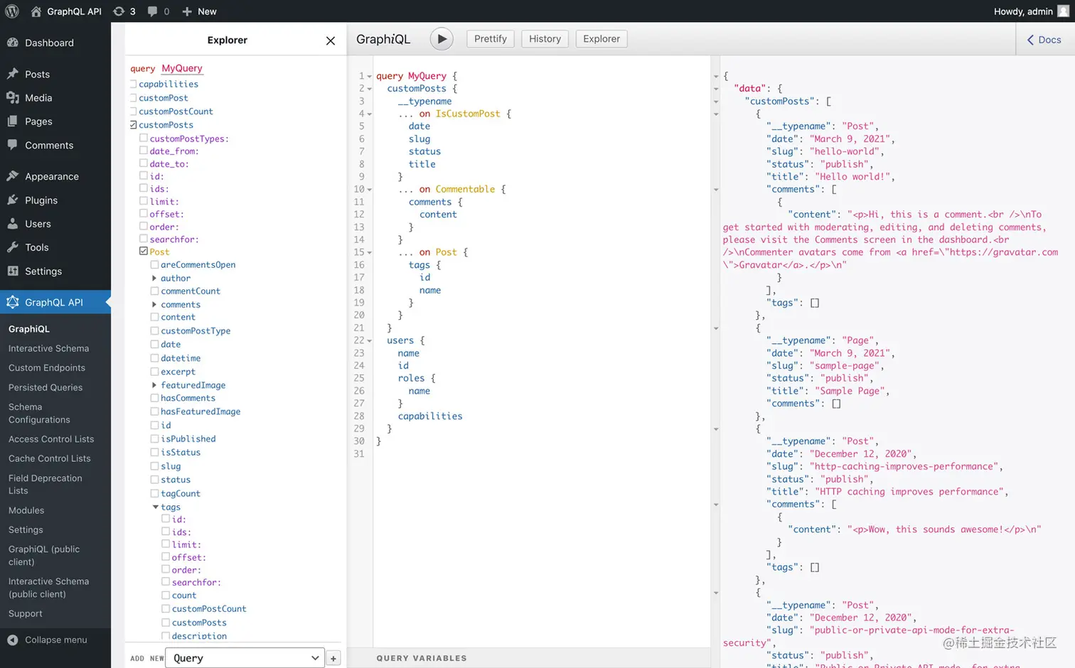 让GraphQL在WordPress中发挥作用无头的WordPress最近似乎很流行，在过去的几周里发生了许多新的发展。 - 掘金