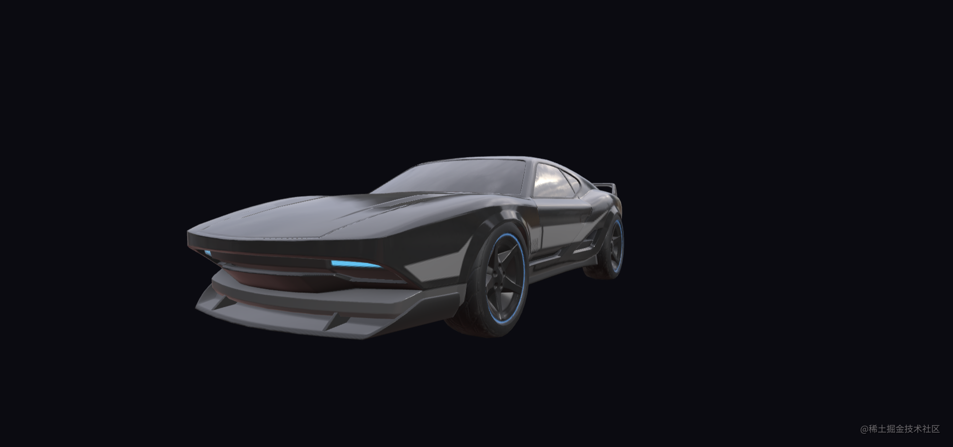 如何美化一个three.js的场景渲染 - 掘金