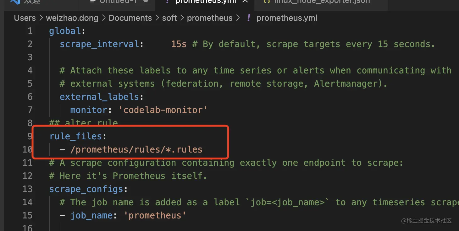 Prometheus告警配置在前面的二节只是简单介绍了Prometheus监控配置可以让读者快速上手，本节主要介绍Pro - 掘金