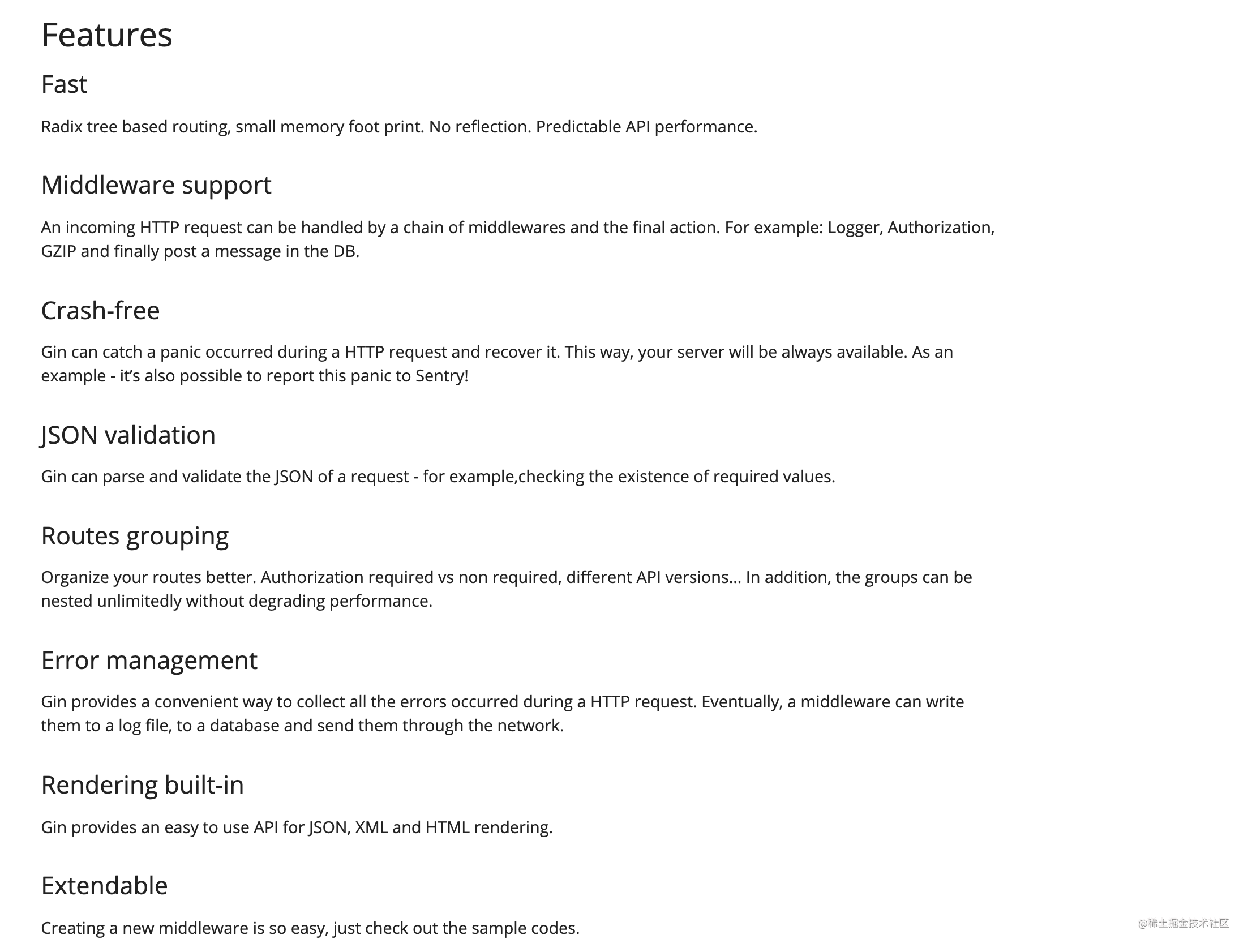 Use of GIN, the Go Web framework - Moment For Technology