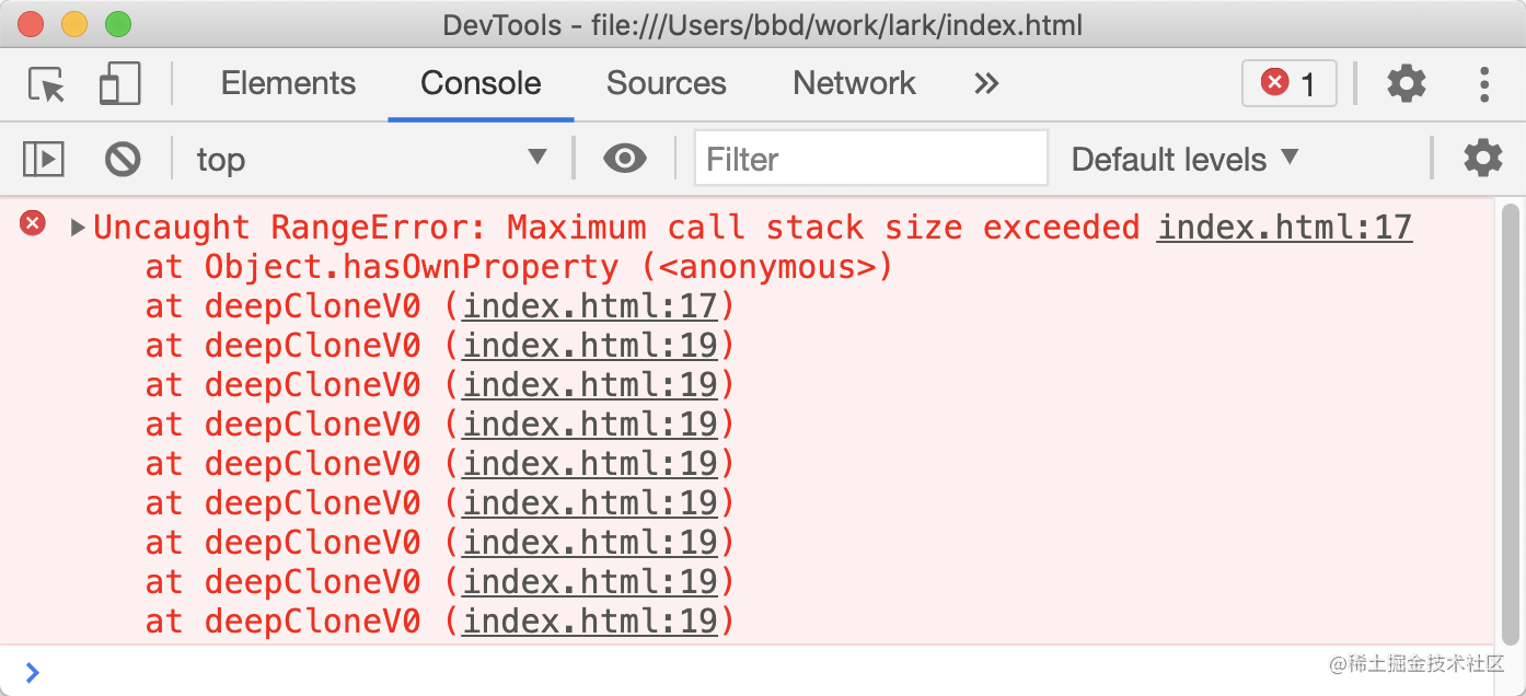 Deep copy call stack overflow, circular reference, complex data types - Moment For Technology