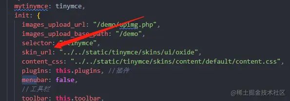 Tinymce在vue2中的使用今天在项目里遇到需要引入富文本/源码编辑器，下面是操作过程（此步骤只针对vue2.0+， - 掘金