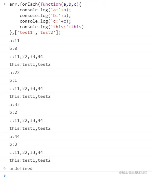 JS forEach循环不能break或return的原因arr.callback 为数组中每个元素执行的函数，该函数接 - 掘金