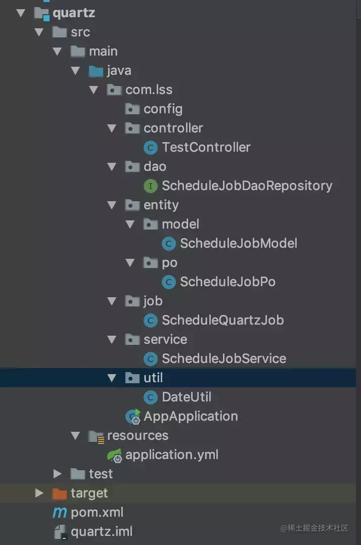 Springboot 集成quartz发布、修改、暂停、删除定时任务前言 Springboot本身支持表达式等多种定时任 掘金