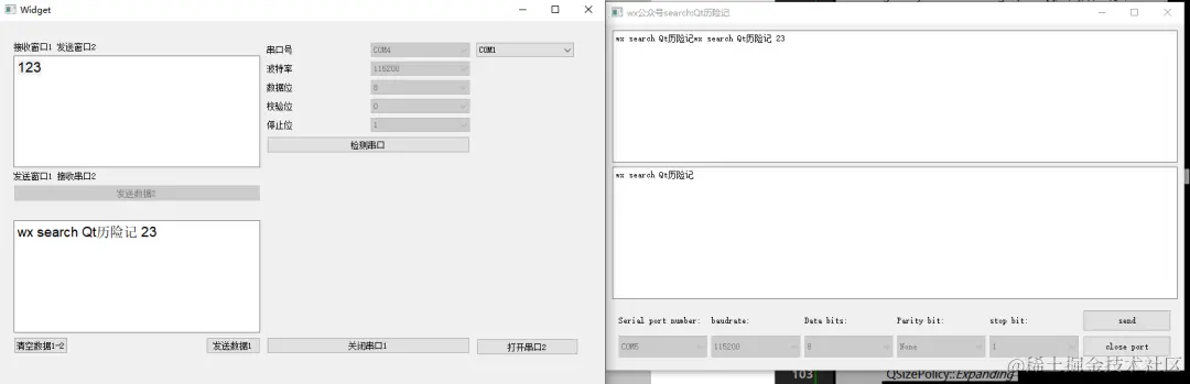 基于Qt串口Serial Port配置纯代码实现(桌面和嵌入式平台)Qt 串口类不仅在 Windows 能用，还能在 L - 掘金