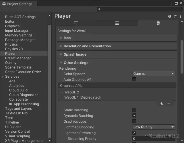 [Unity] WebGL 加载 Addressable 包得到的示例中 Sprite Renderer 材质纹理丢失，但是在监视器中更换其材质后又能找到主纹理 - 掘金