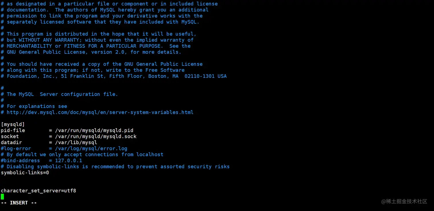 MySQL默认字符集设置查看各版本默认字符集 在MySQL 8.0版本之前，默认字符集为latin1 ，utf8字符集指 - 掘金