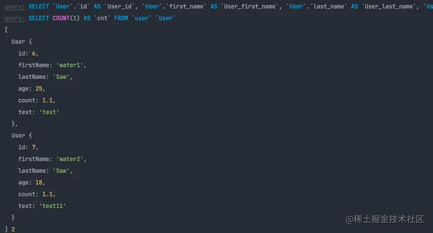 Nest.js 系列——在 Nest.js 中使用 Typeorm在 nest 中使用 typeorm typeorm - 掘金