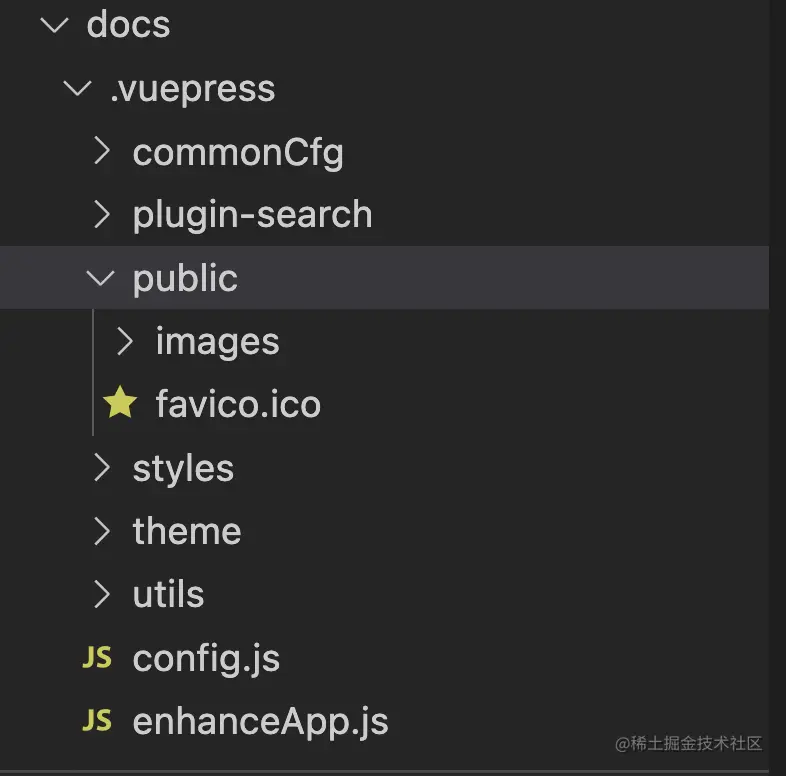Vuepress 设置 Favicon Ico 图标前言 最近项目中使用到vuepress这个框架，展示项目中的介绍文 掘金