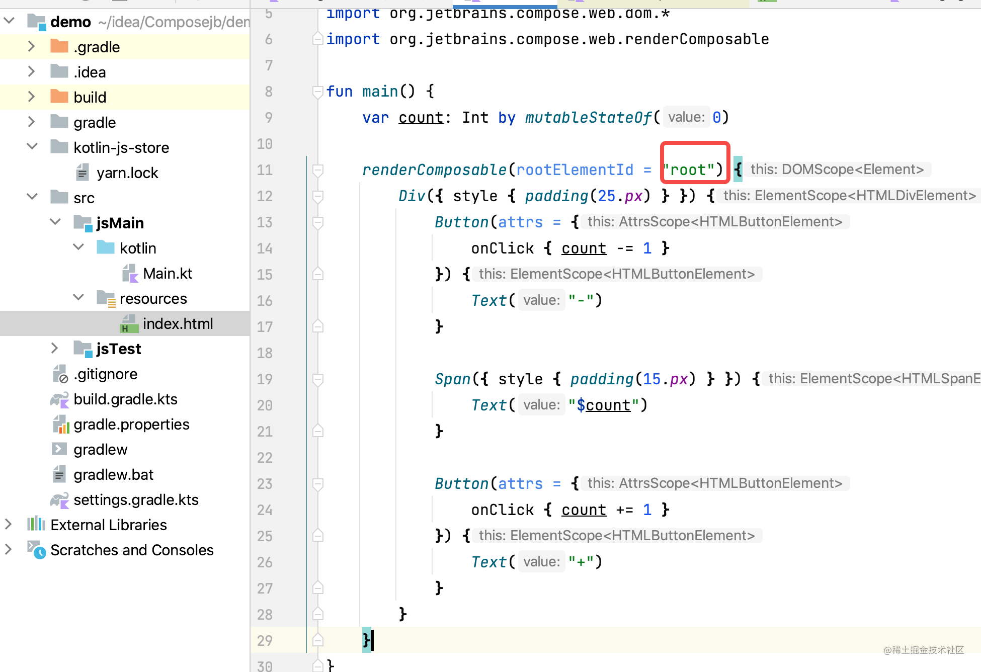 Compose跨平台第二弹：体验Compose for Web - 掘金