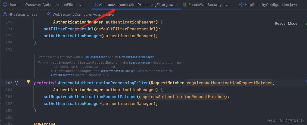 Spring Security初始化过程以及AuthenticationManager详解以及如何自定义认证方式 (1) - 掘金
