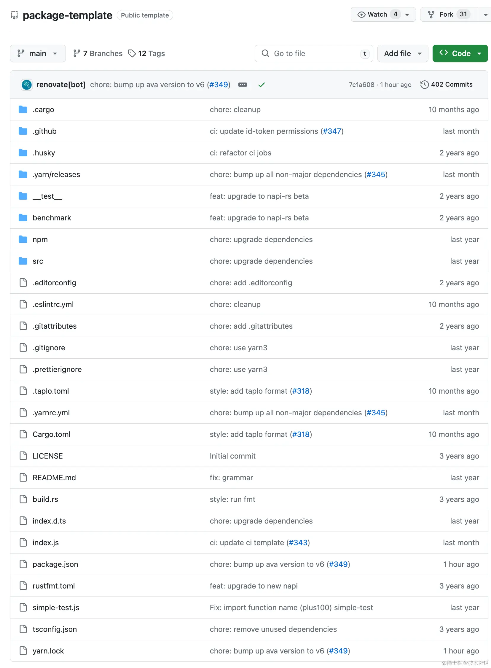 解锁前端新潜能：如何使用 Rust 锈化前端工具链本文简单介绍了如何使用 NAPI-RS 来开发、调试和发布 Node - 掘金
