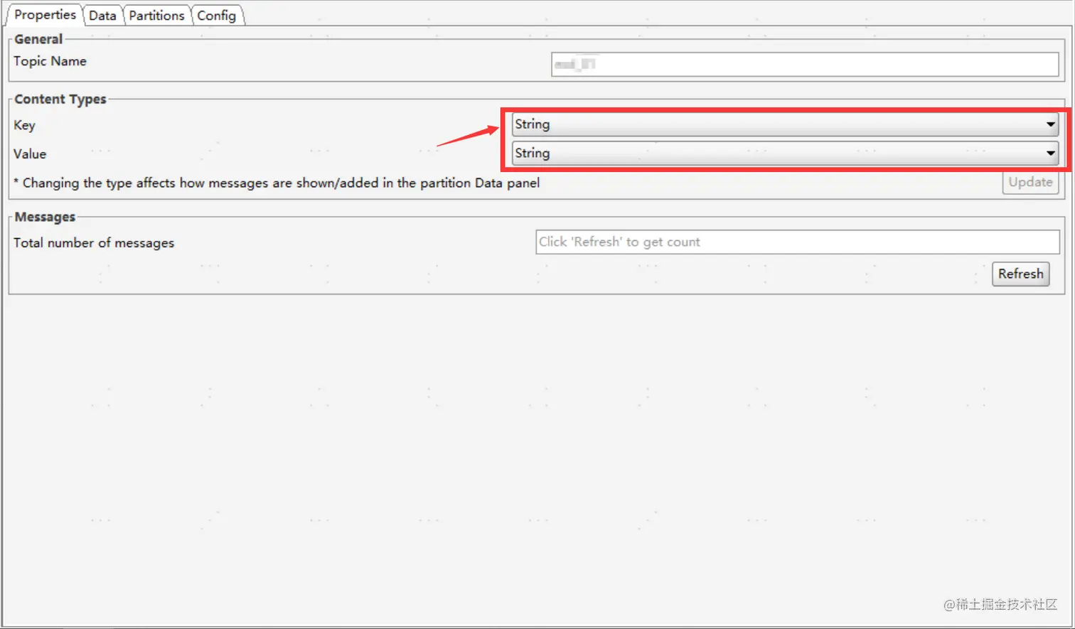 Offset Explorer 工具的主题数据查询界面的使用与介绍Offset Explorer (原 Kafka To - 掘金