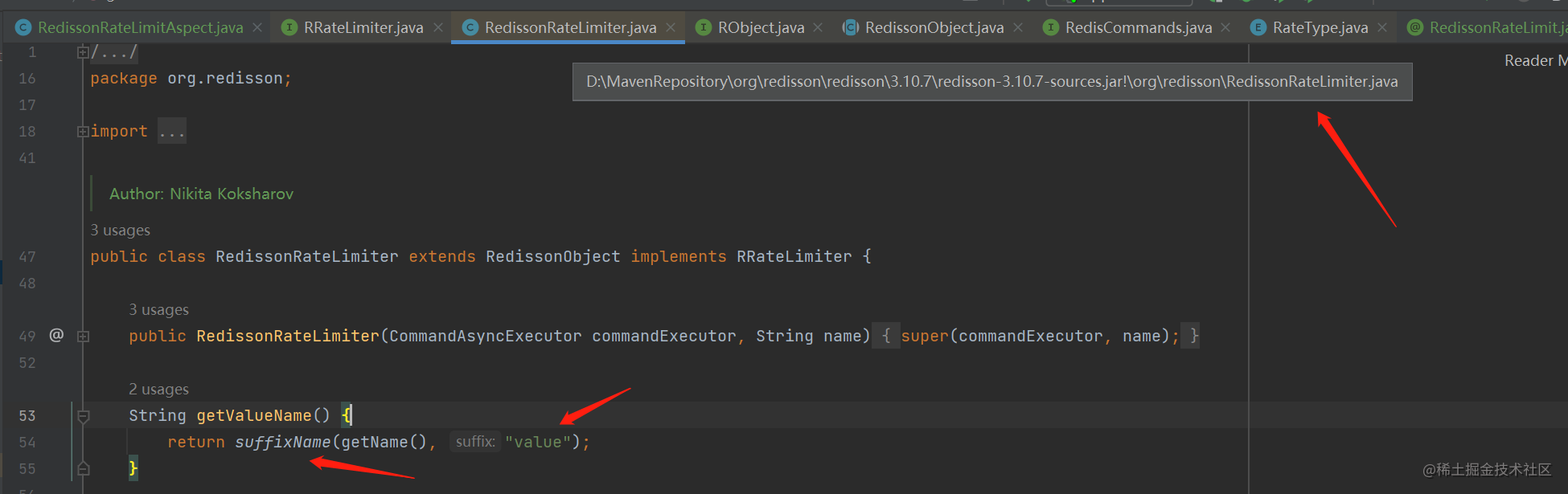 Redisson限流器RRateLimiter使用及源码分析 - 掘金