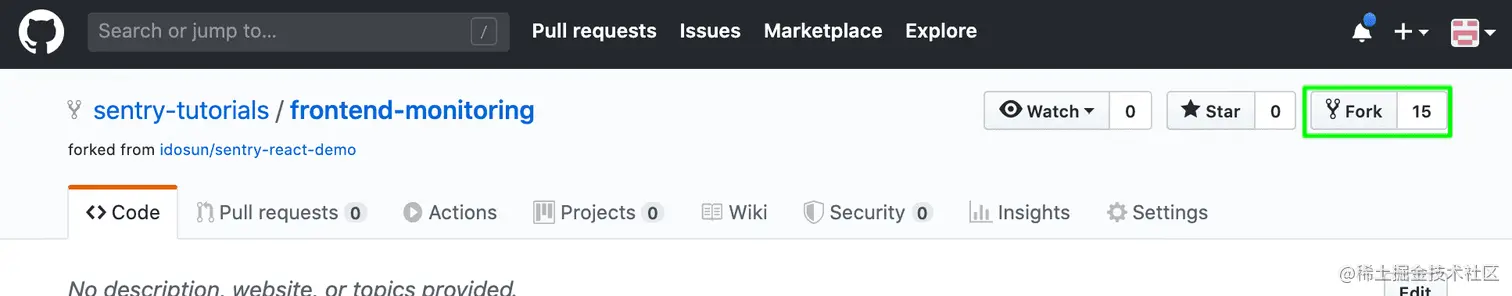 Sentry Web 前端监控 - 官方最佳实践教程创建一个 Sentry 项目 Step 1: 创建项目 Step 2 - 掘金