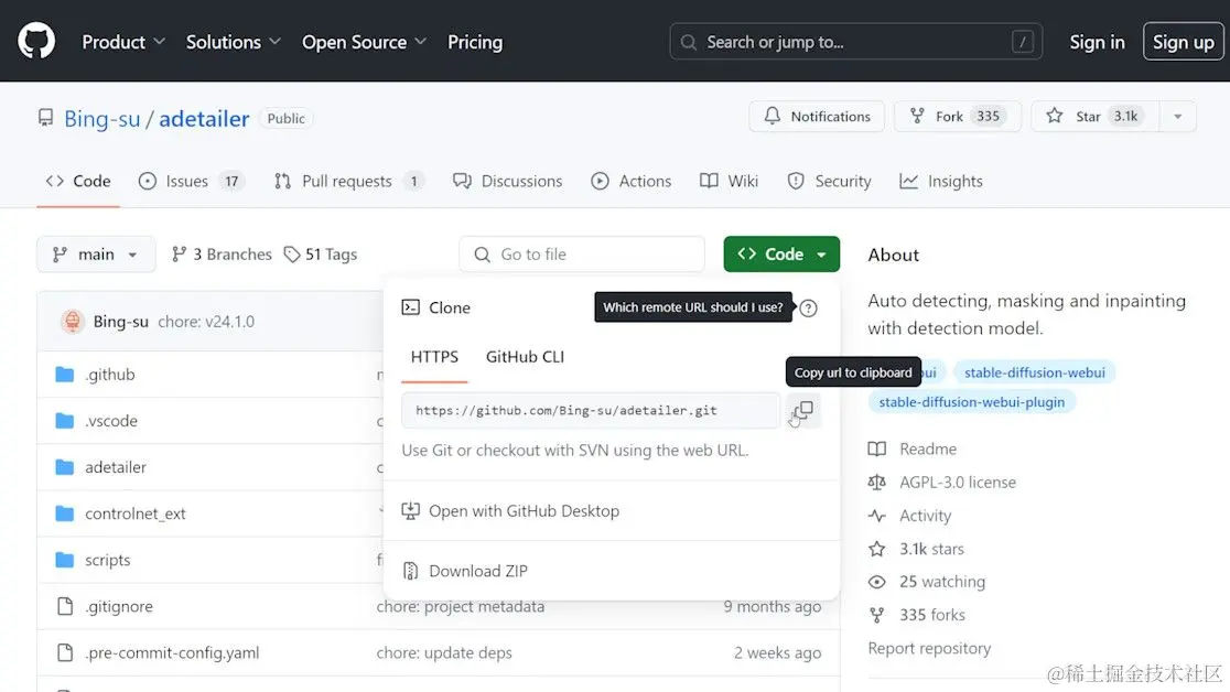 再也不用担心 AI 图片脸崩手崩了使用 ADetailer WebUI 插件提升 Stable Diffusion 的画 - 掘金