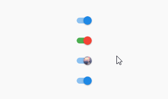 The Flutter base Widget uses - animation diagrams for Switch and ...