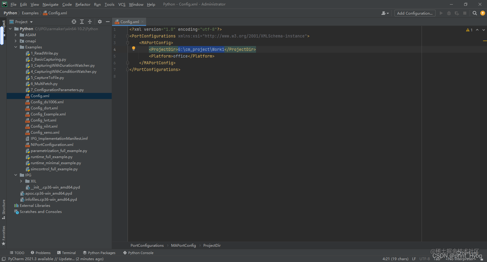 【CarMaker入门学习教程】CarMaker Python API 接口使用方法 - 掘金