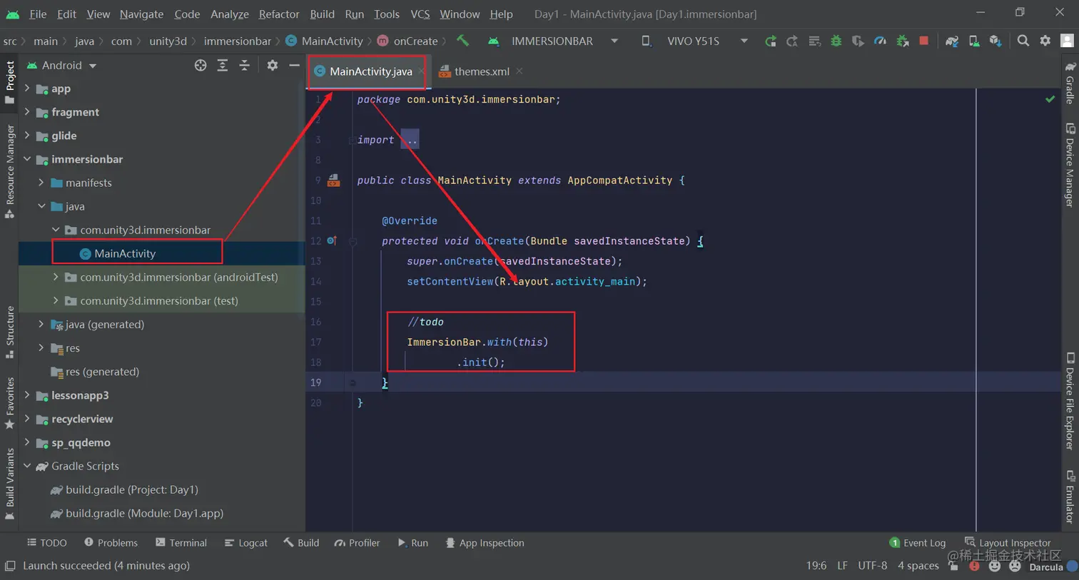 『Android开源控件』ImmersionBar沉浸式状态栏 注意：不是教程只是笔记，如有错误欢迎批评指正 🌾 - 掘金